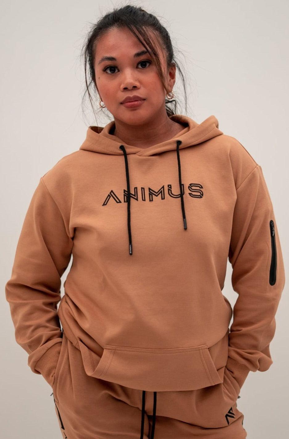 Animus Tech Hoodie - Coffee Brown– Animus Physique