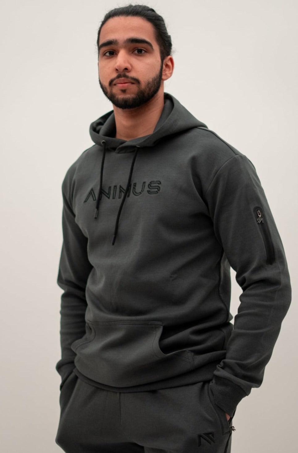 Animus Tech Hoodie - Charcoal Grey– Animus Physique