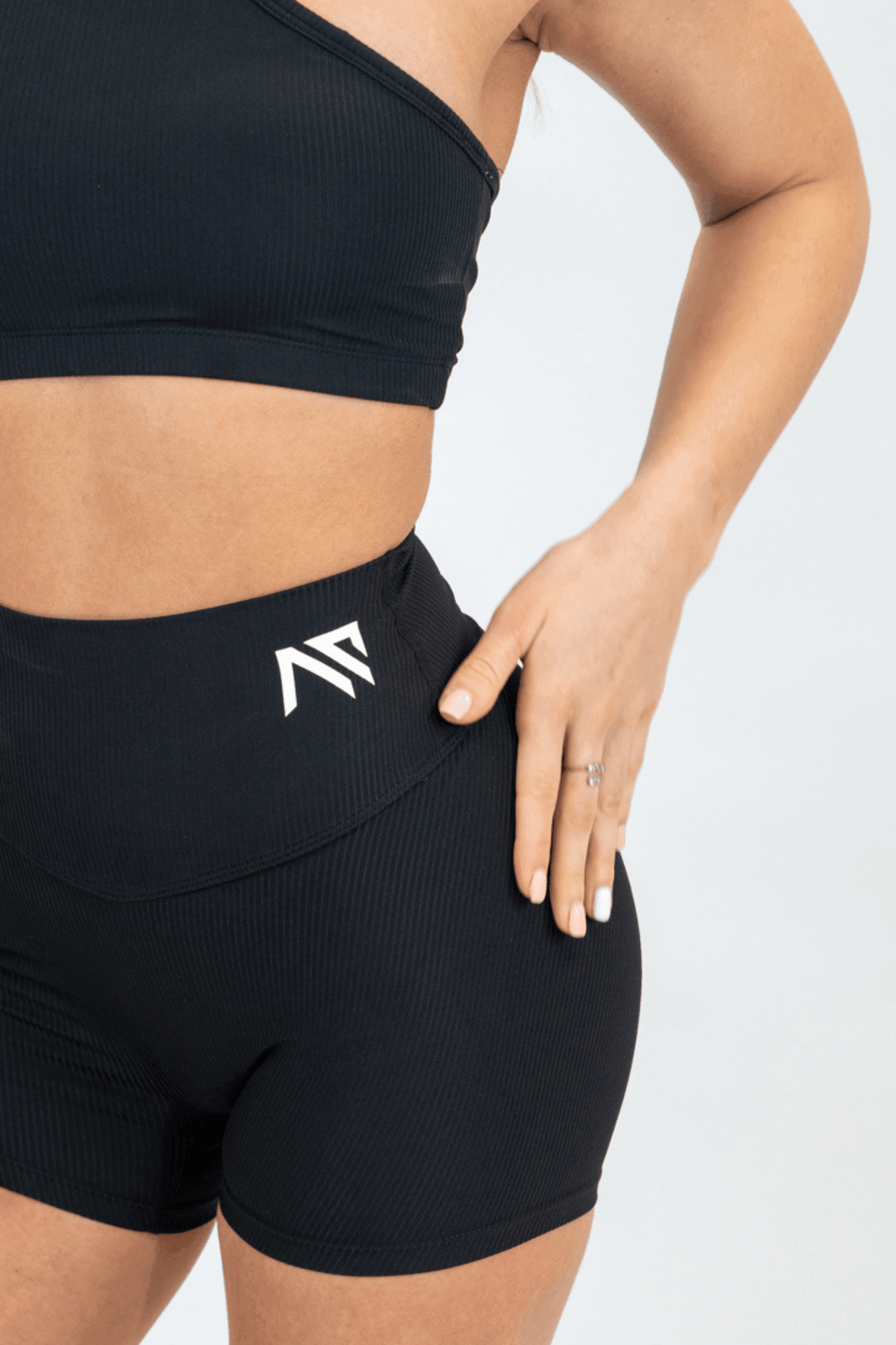 Animus Mobile Scrunched Shorts - Black– Animus Physique