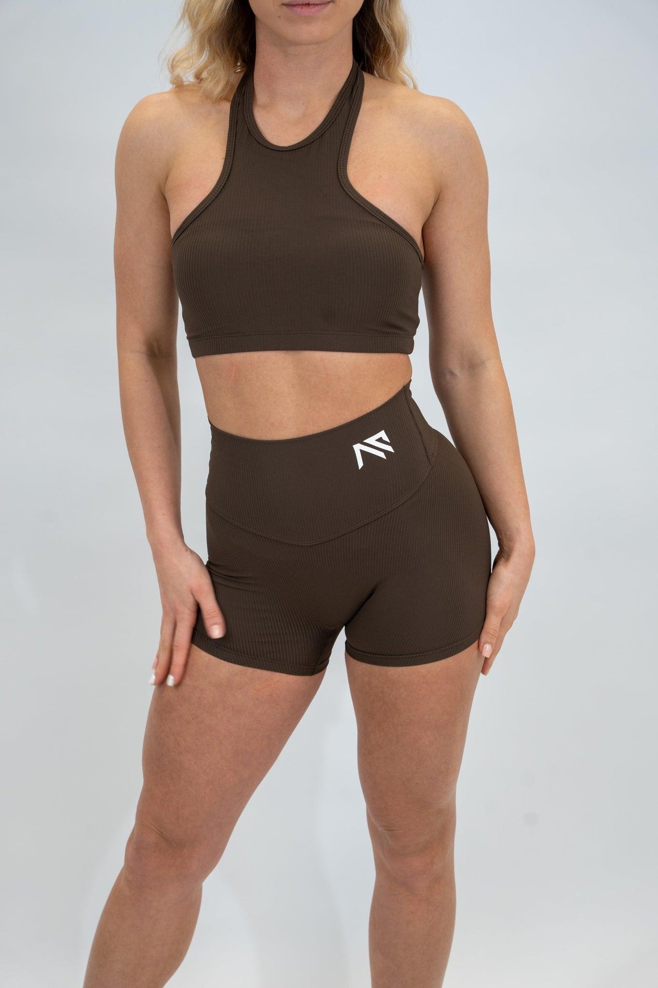 Animus Mobile Scrunched Set (Shorts) - Olive Green– Animus Physique